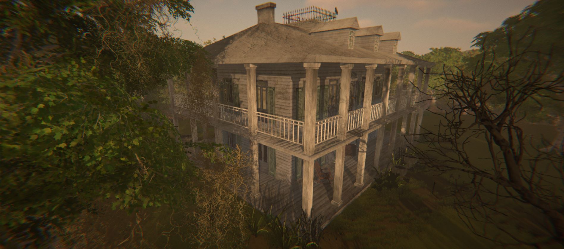 Haunted Bayou | The Art of Alec Huxley